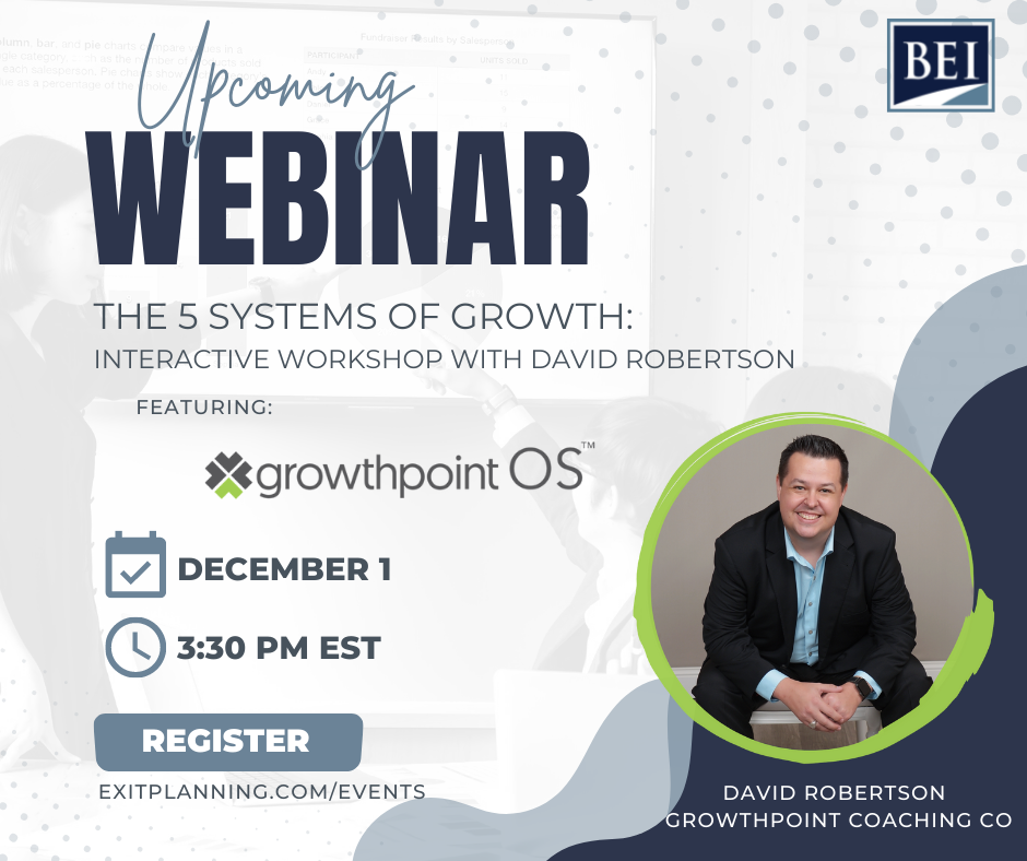 The 5 Systems of Growth Workshop